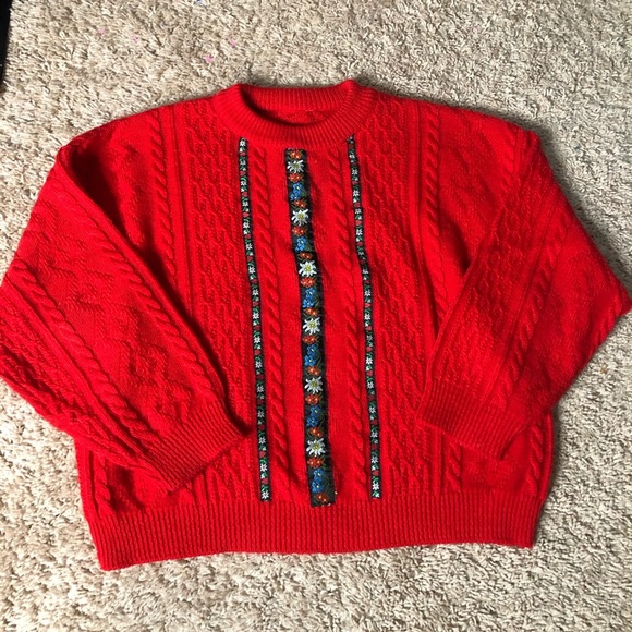 Sweaters | Vintage Grandma Handmade Sweater | Poshmark